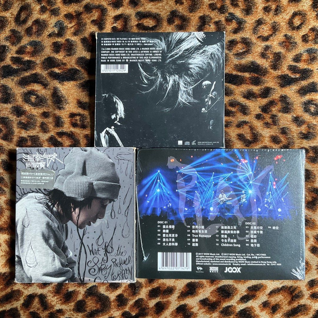 [周國賢] Endy Chow 早期經典專輯及全新演唱會 CD 共三隻, 興趣及遊戲, 音樂、樂器 & 配件, 音樂與媒體 - CD 及 ...