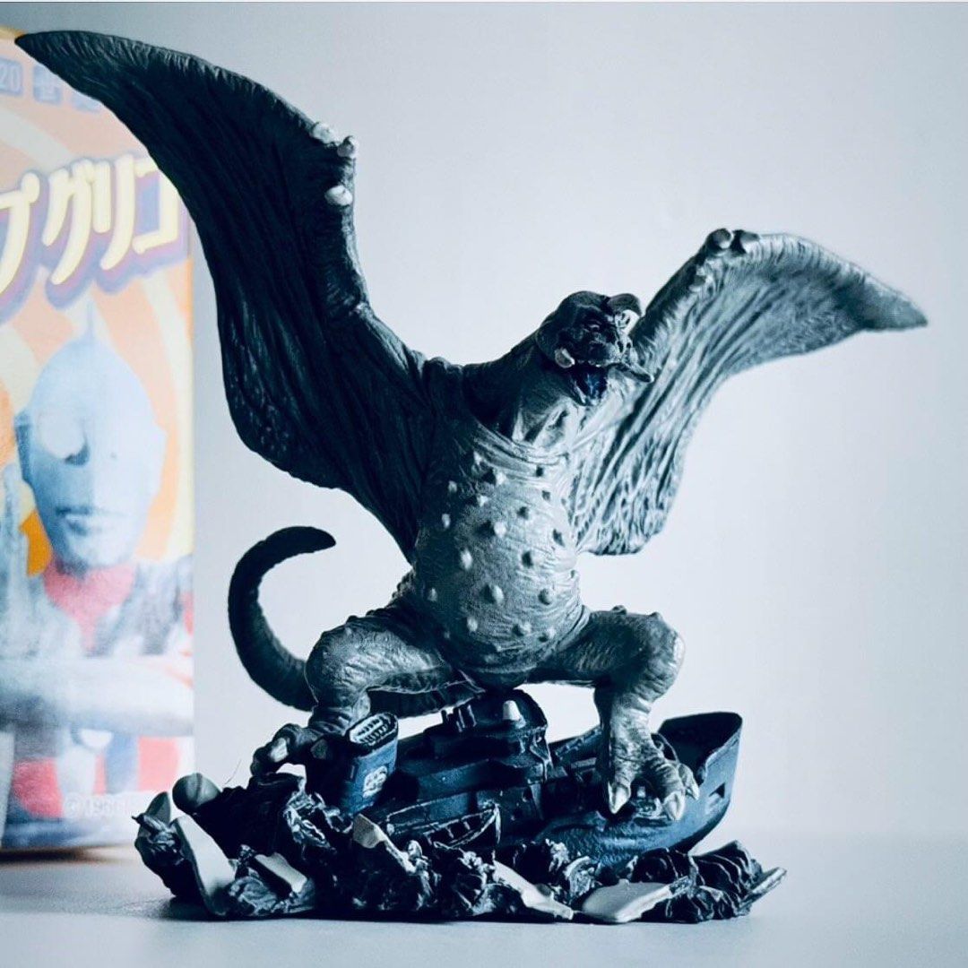 江崎グリコ glico x 海洋堂 KAIYODO x 円谷プロ TSUBURAYA 新タイムスリップグリコ ウルトラQ Ultra Q 超異 ...