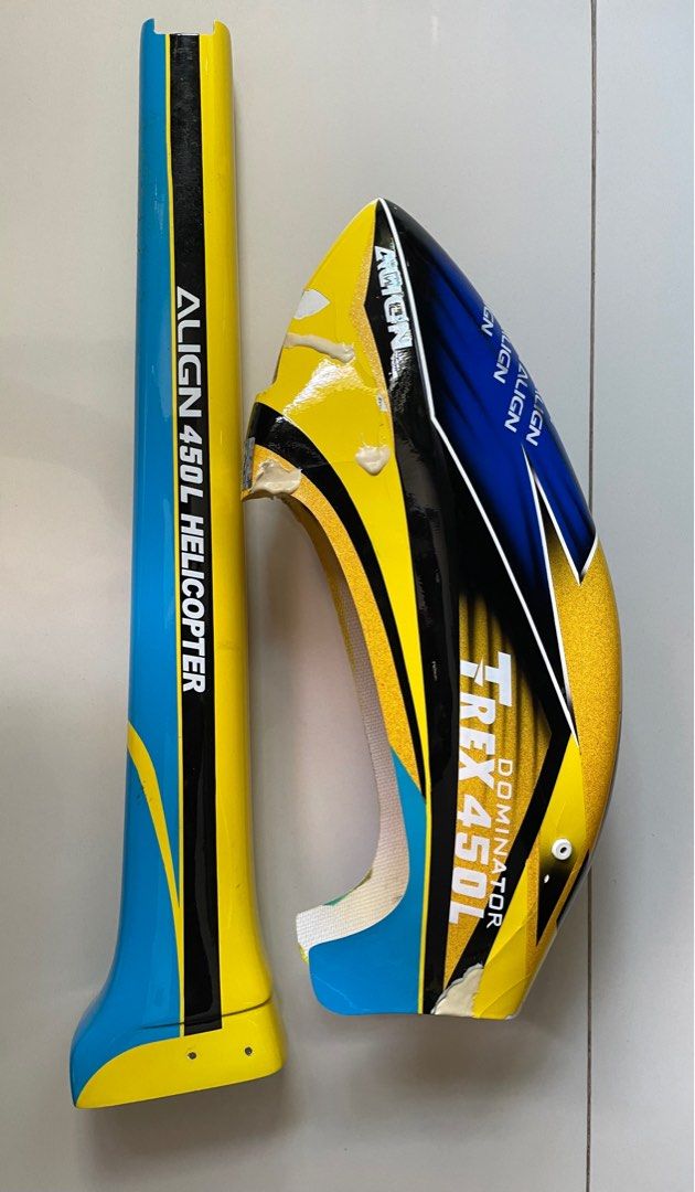 Align RC helicopter trex450L Dominator Fuselage, Hobbies & Toys, Toys ...