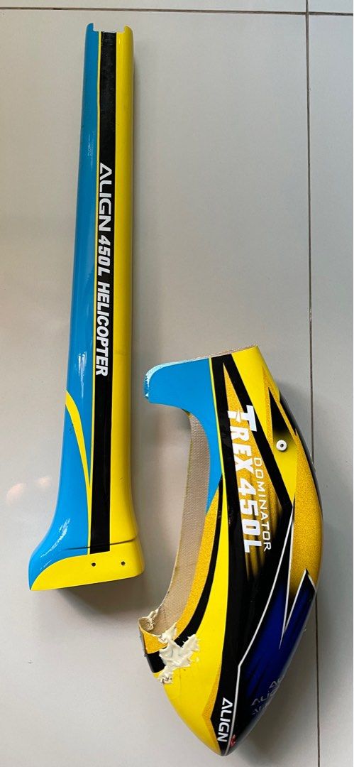 Align RC helicopter trex450L Dominator Fuselage, Hobbies & Toys, Toys ...