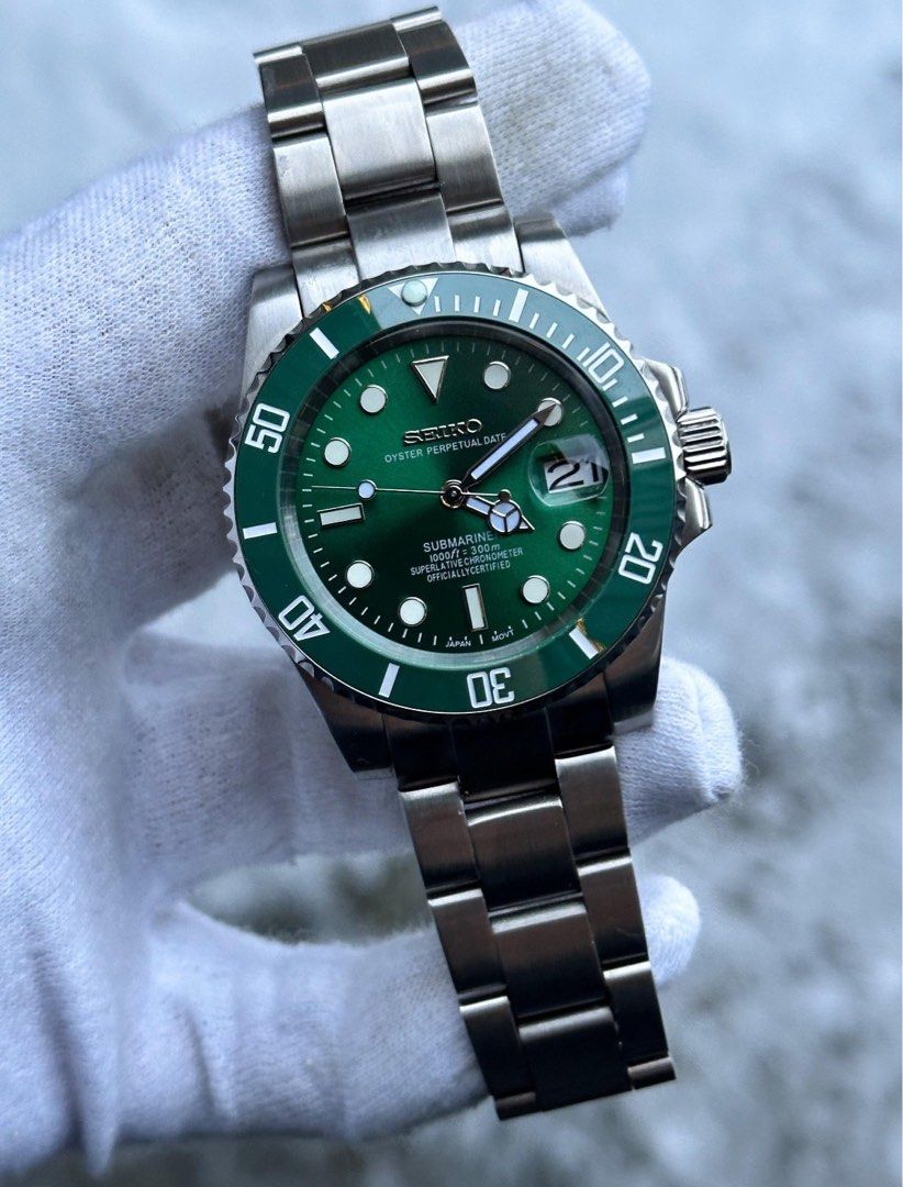 Any Seiko Mod Custom, Men's Fashion, Watches & Accessories, Watches on ...
