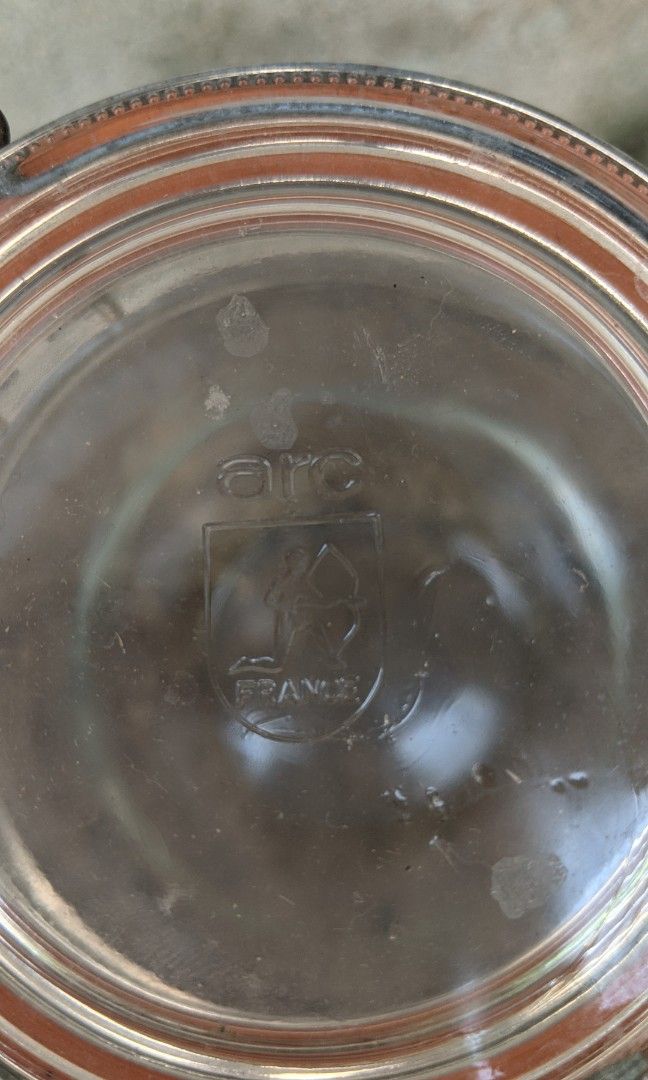 ARC Glass Canister, Furniture & Home Living, Kitchenware & Tableware ...