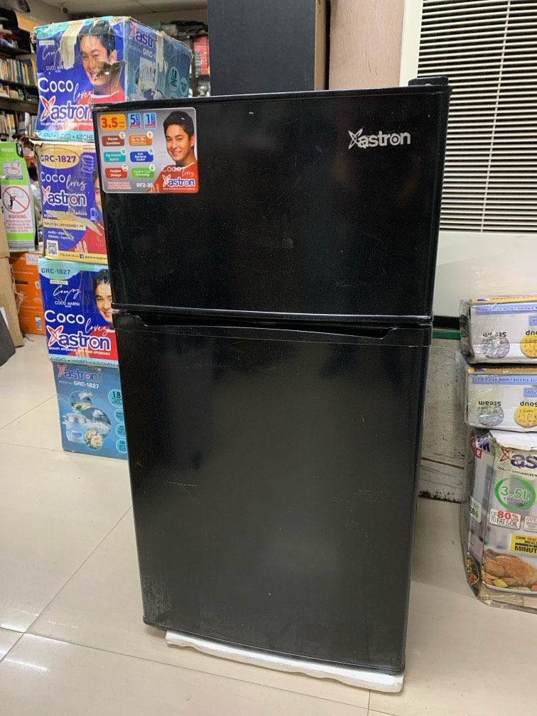 Astron RF2-35 Refrigerator 3.5 feet 220volts, TV & Home Appliances ...