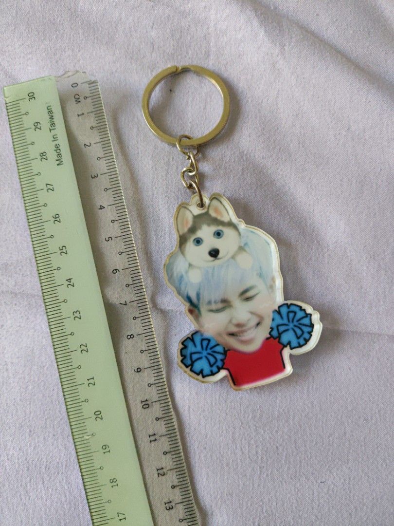 Brand New Rap Monster Keychain, Hobbies & Toys, Memorabilia ...