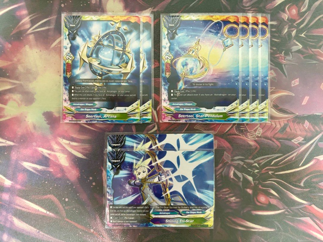 Buddyfight Astrodragon Deck, Hobbies & Toys, Toys & Games on Carousell