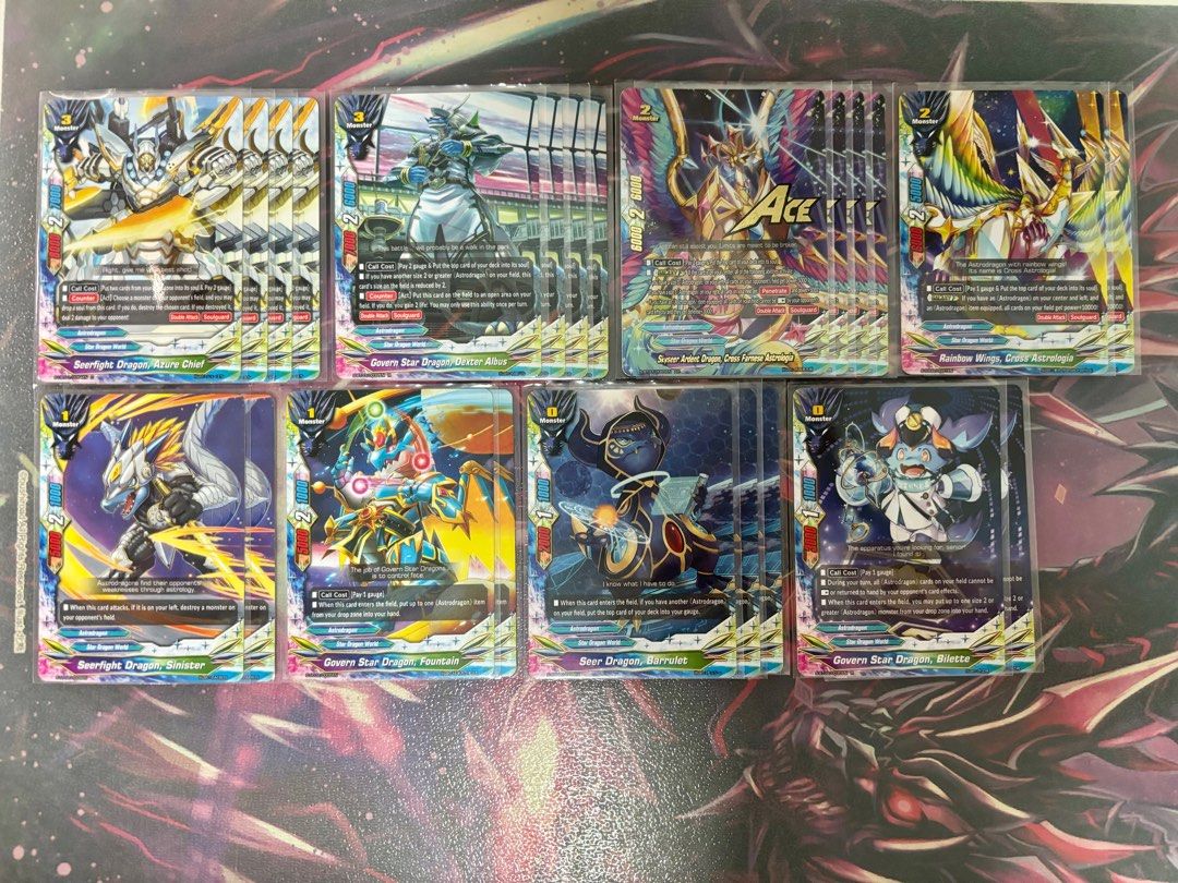 Buddyfight Astrodragon Deck, Hobbies & Toys, Toys & Games on Carousell