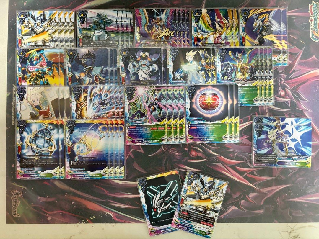 Buddyfight Astrodragon Deck, Hobbies & Toys, Toys & Games on Carousell