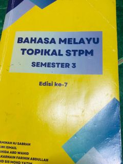 Stpm buku bahasa melayu semester dua, Hobbies & Toys, Books & Magazines ...