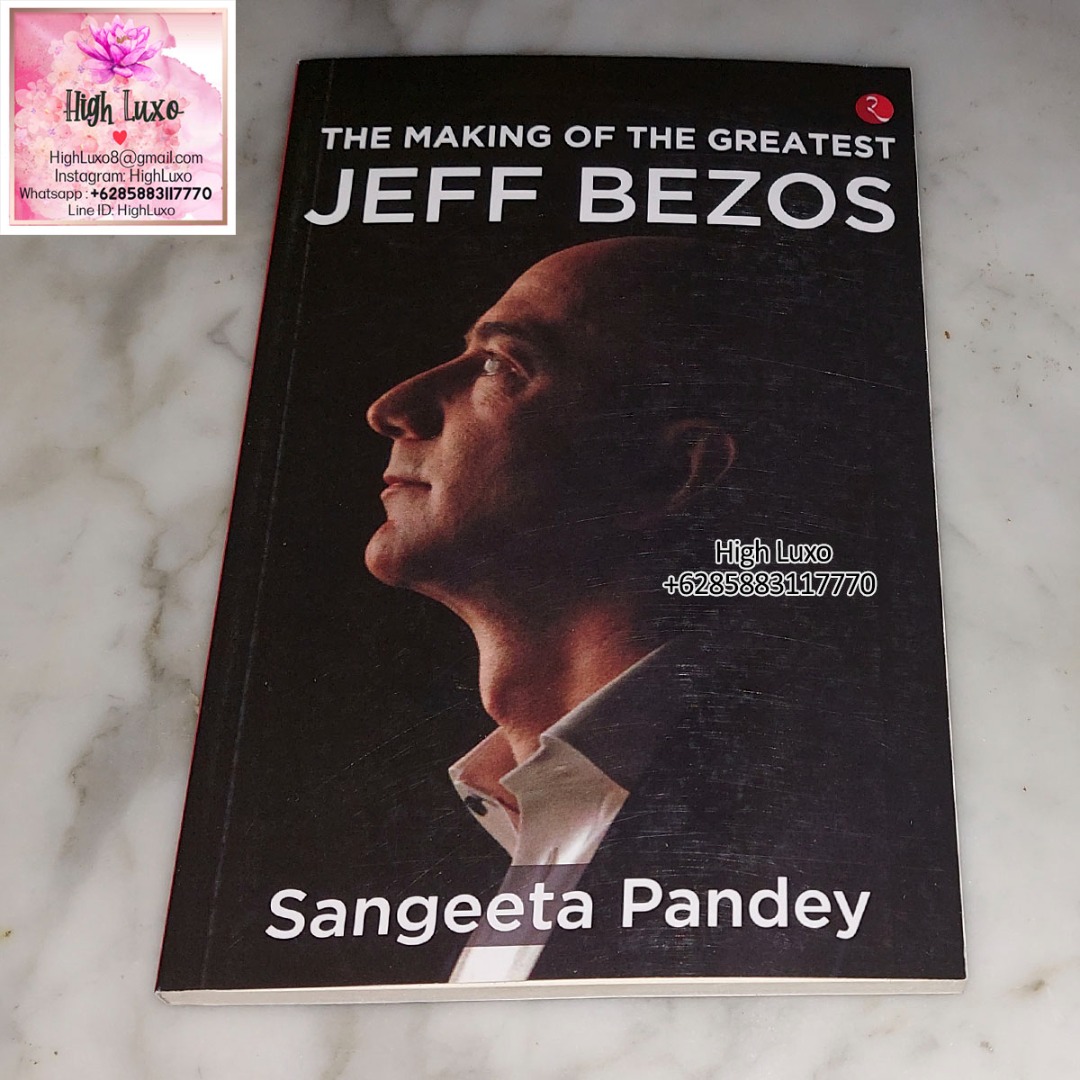 Buku The Making Of The Greatest Jeff Bezos English Book IMPOR IMPORT ...
