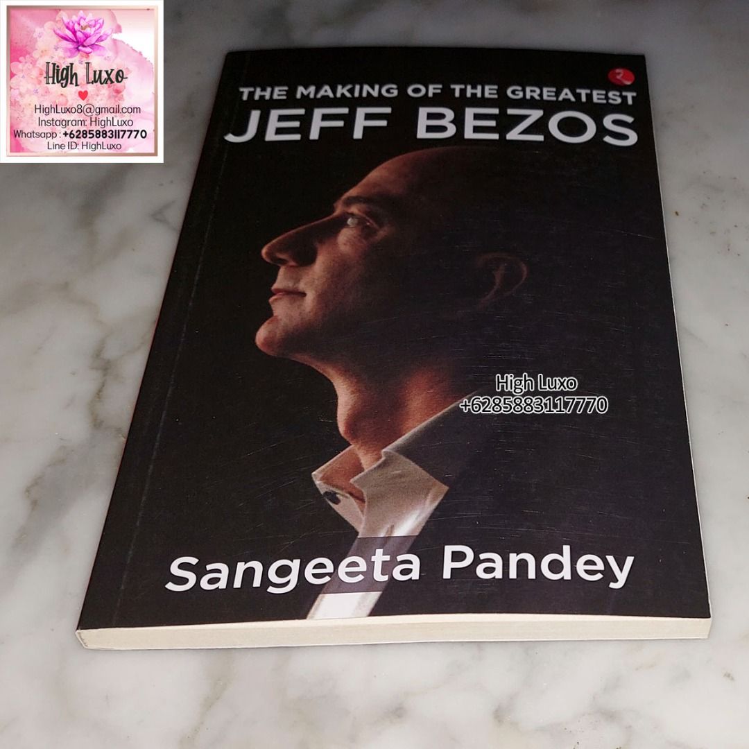 Buku The Making Of The Greatest Jeff Bezos English Book IMPOR IMPORT ...