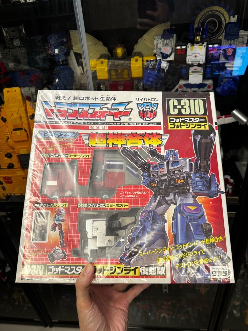 C310 God Ginrai Takara G1 Power Master Optimus Prime With Apex Armor ...