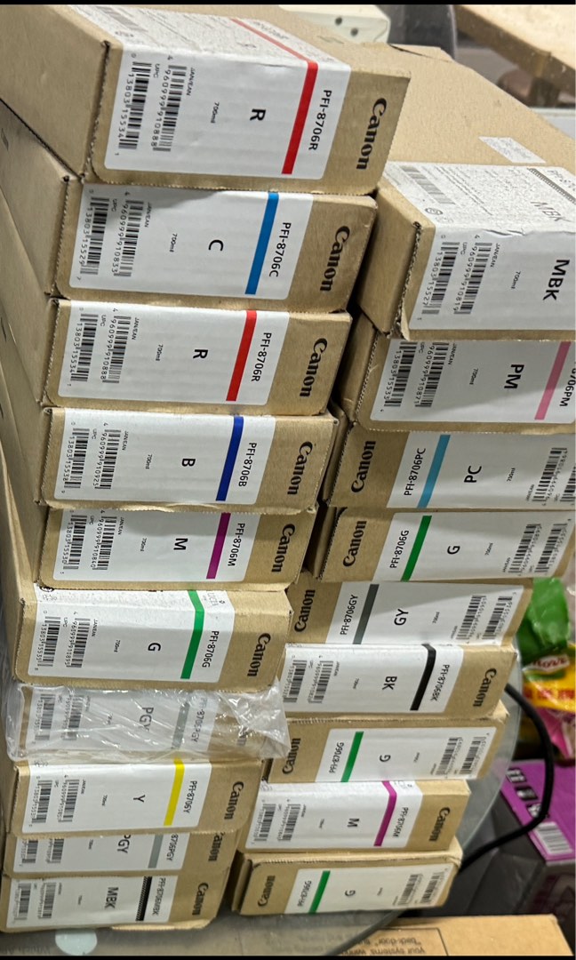 Cannon large format printer ink tank, 電腦＆科技, 打印機及影印機 - Carousell