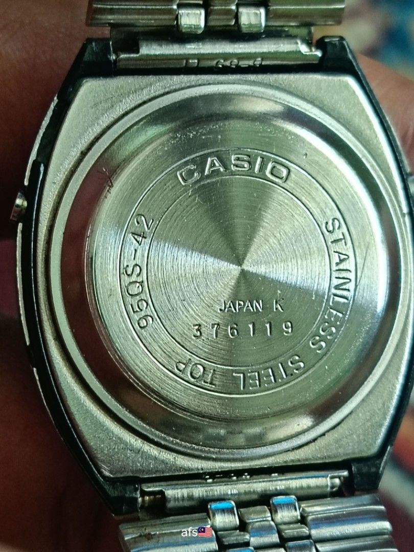 Casio Vintage 95QS-42, Men's Fashion, Watches & Accessories, Watches on ...