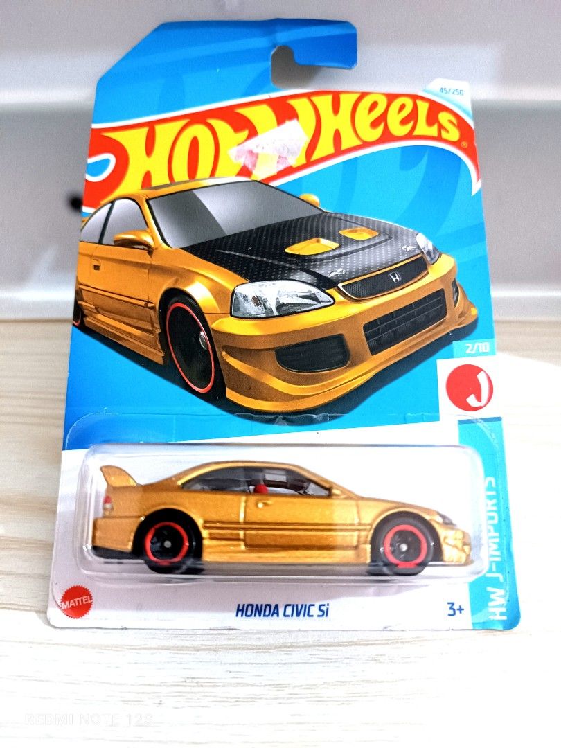 Collectible Hotwheels HW Honda Civic Si, Hobbies & Toys, Toys & Games ...