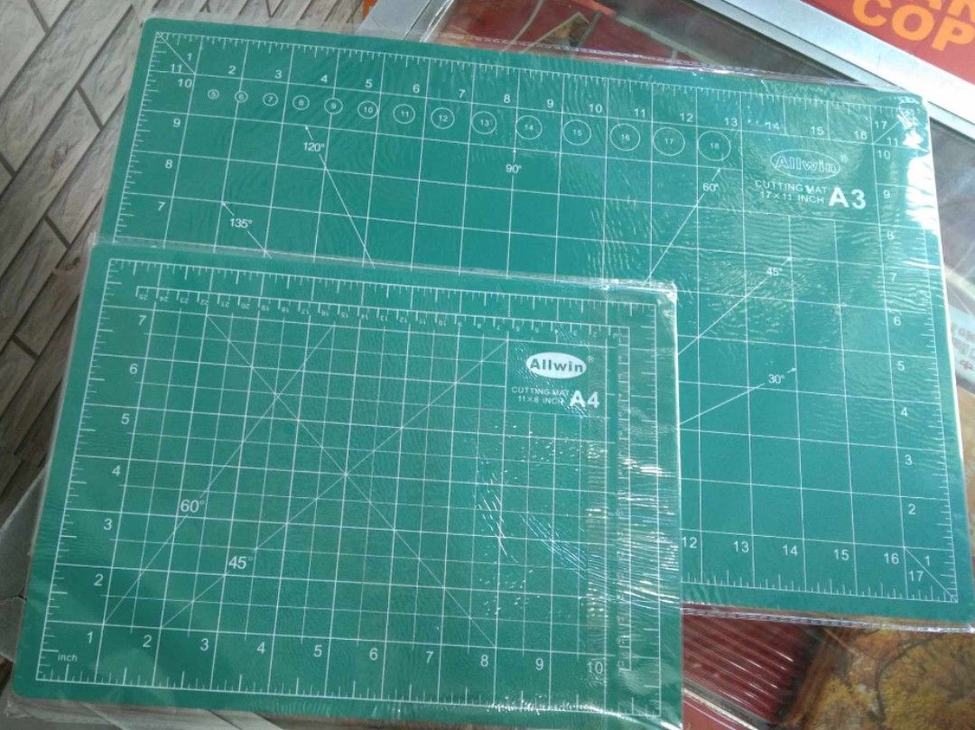 Cutting Mat (A4 size and A3 size), Hobbies & Toys, Stationary & Craft ...
