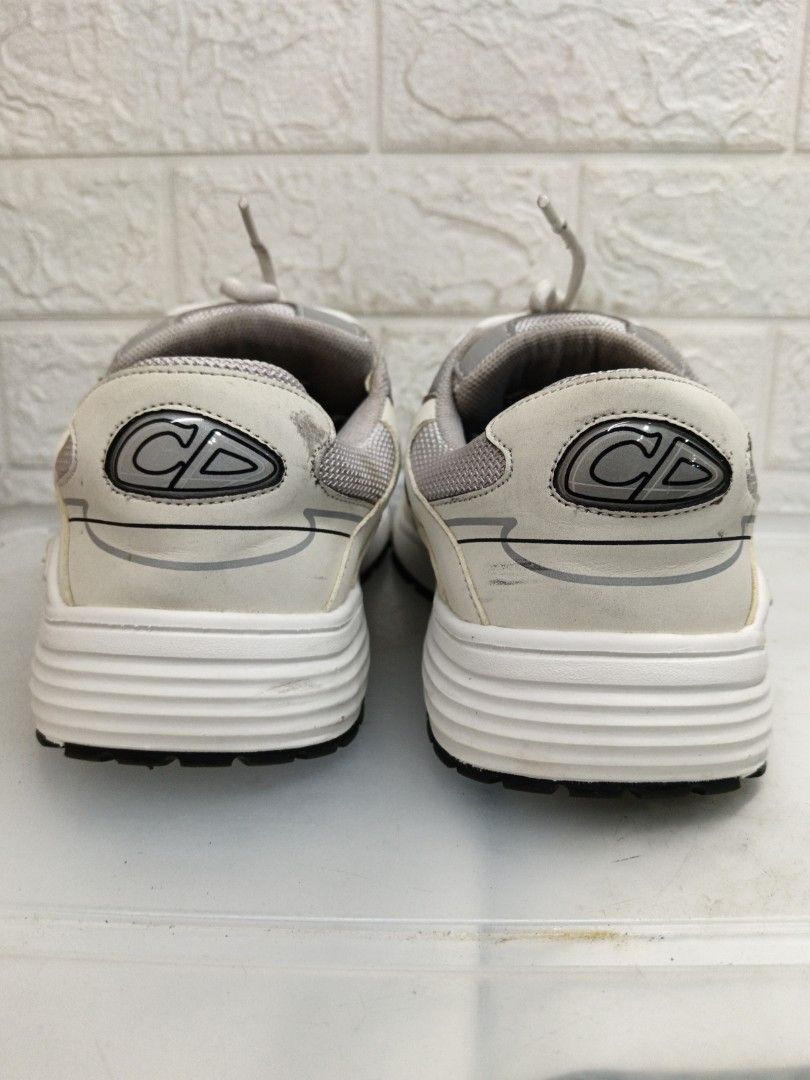 DIOR B30 white Mesh Silver, Luxury, Sneakers & Footwear on Carousell