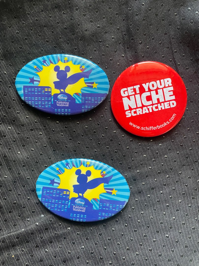 Disney Publishing Worldwide and Get Your Niche Scratched Pins, Hobbies ...