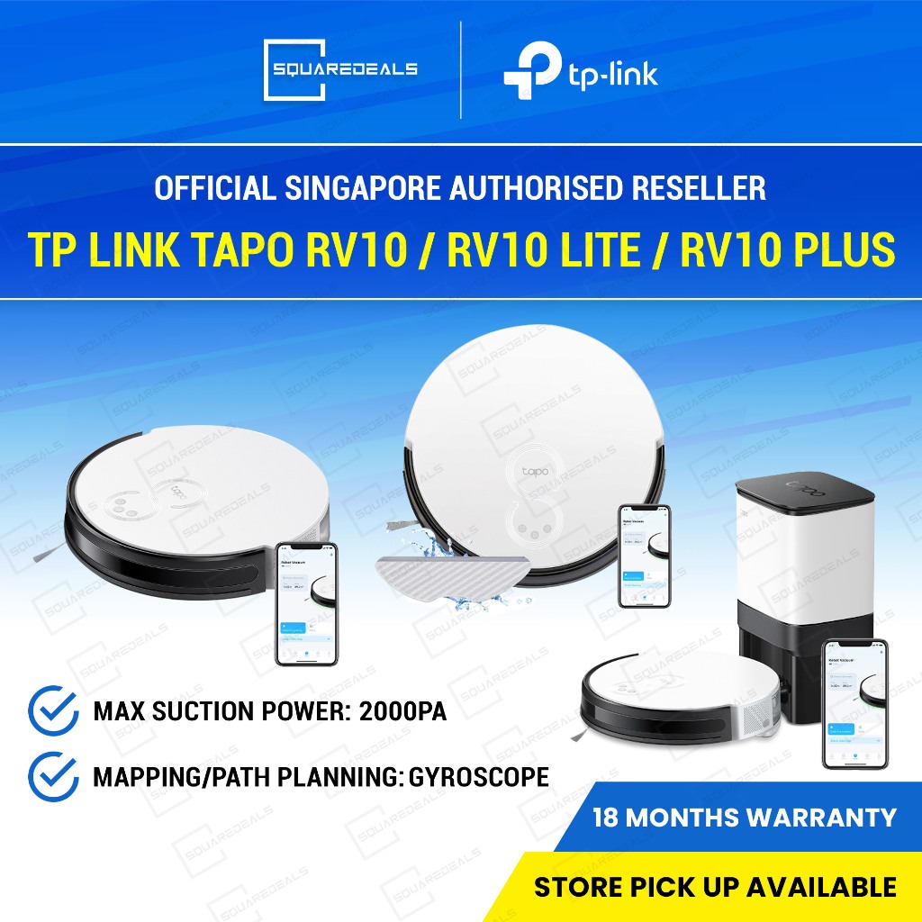 TP Link Tapo RV10 & TP Link Tapo RV10 Lite & TP Link Tapo RV10 Plus New ...