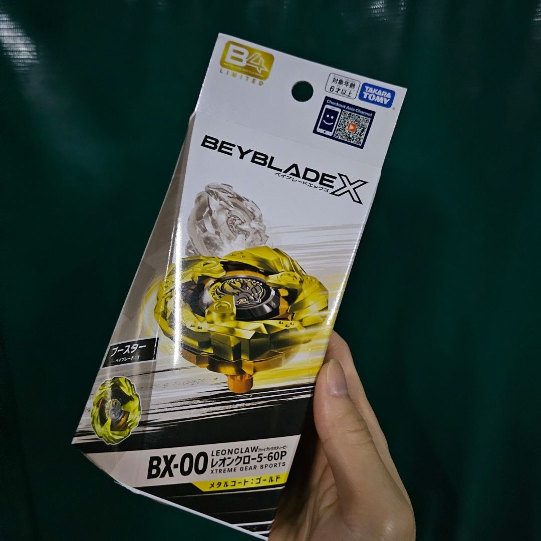 Gold Leon Claw beyblade X, Hobbies & Toys, Toys & Games on Carousell
