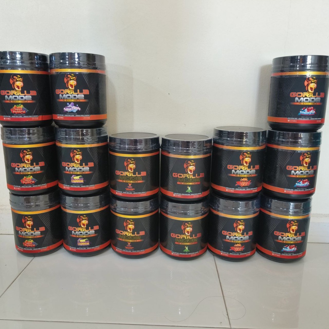 Gorilla Mode Pre Workout New Stocks updated | Gorilla Mode preworkout ...