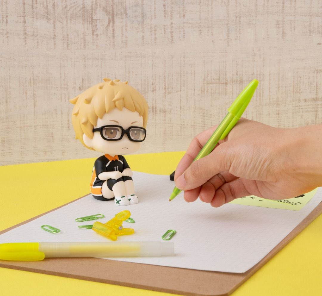 Haikyuu - Look up Figure - Kei Tsukishima, Hobbies & Toys, Toys & Games ...