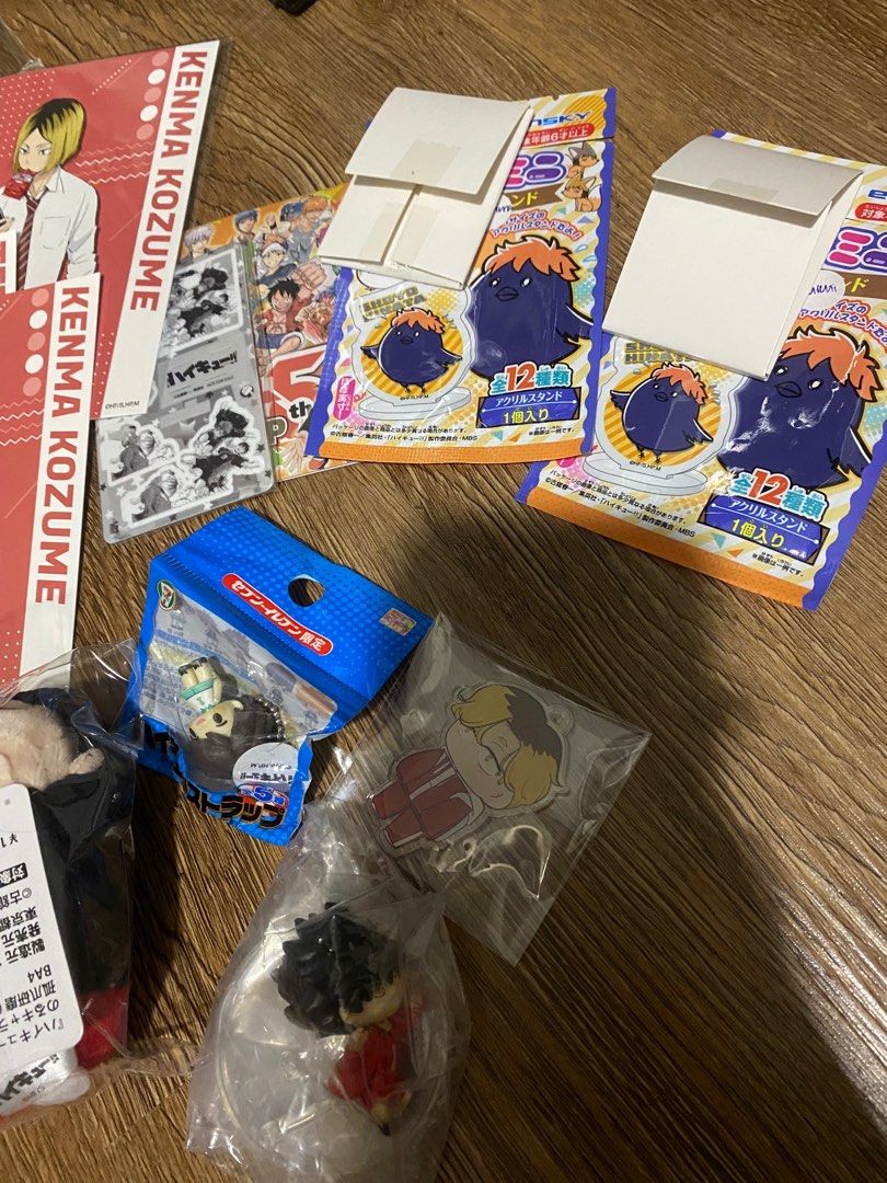 Haikyuu Set - Postcards, Noru, Stands, DVD, Keychains ETC, Hobbies ...
