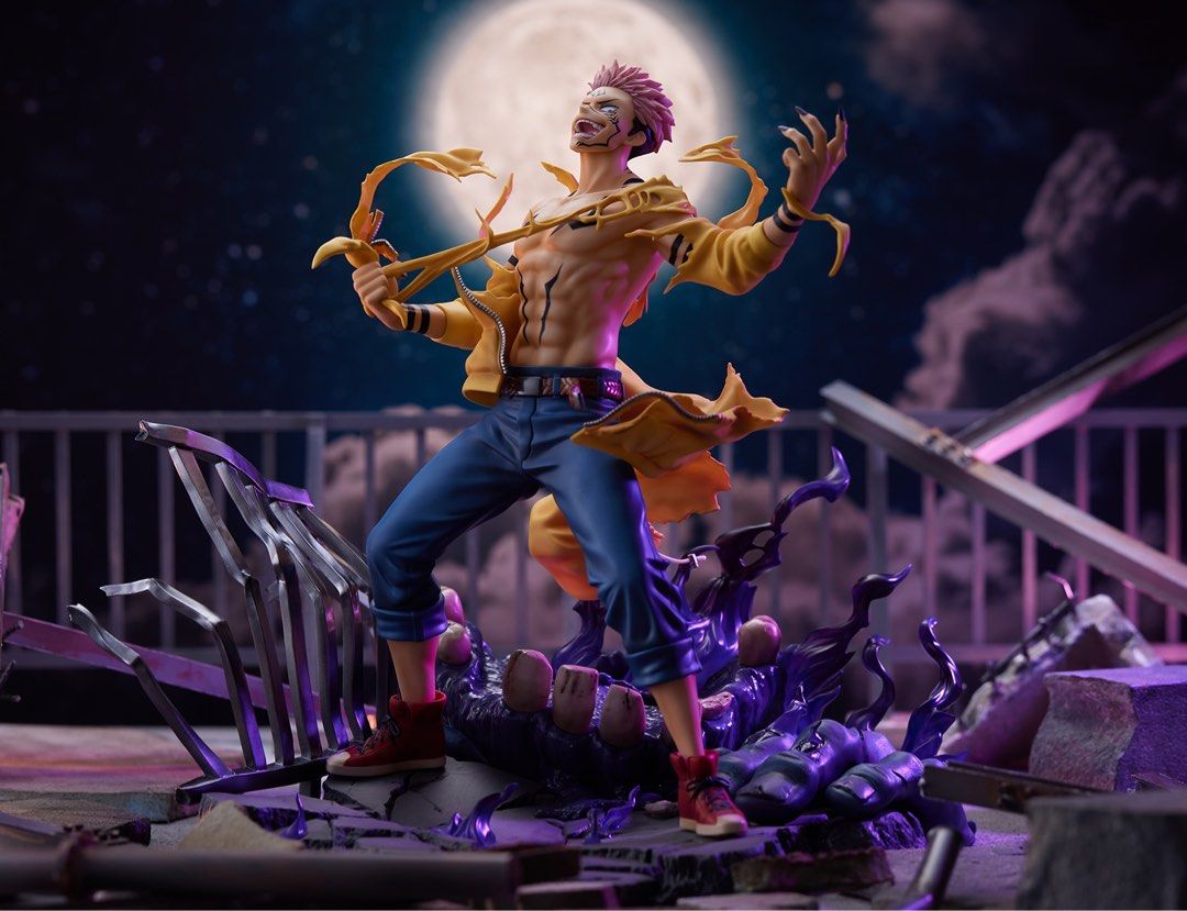 (Instock) Shibuya scramble Estream figure - jujutsu kaisen sukuna ...