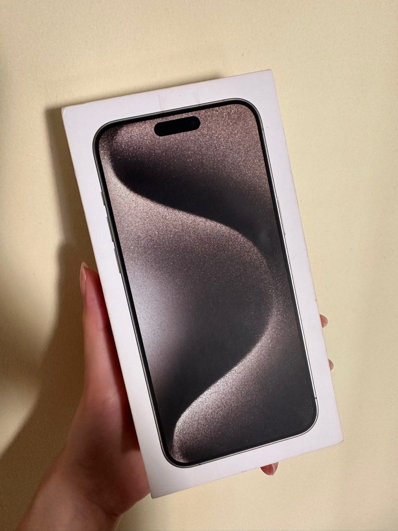 iPhone 15 Pro Max Natural Titanium 512GB, Mobile Phones & Gadgets ...