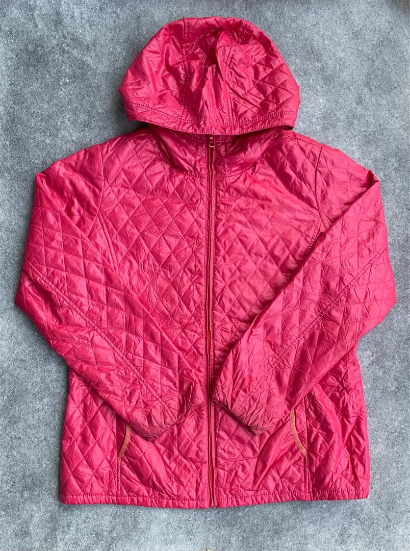 Jaket Uniqlo Bulang, Fesyen Wanita, Pakaian Wanita, Baju Luaran di Carousell