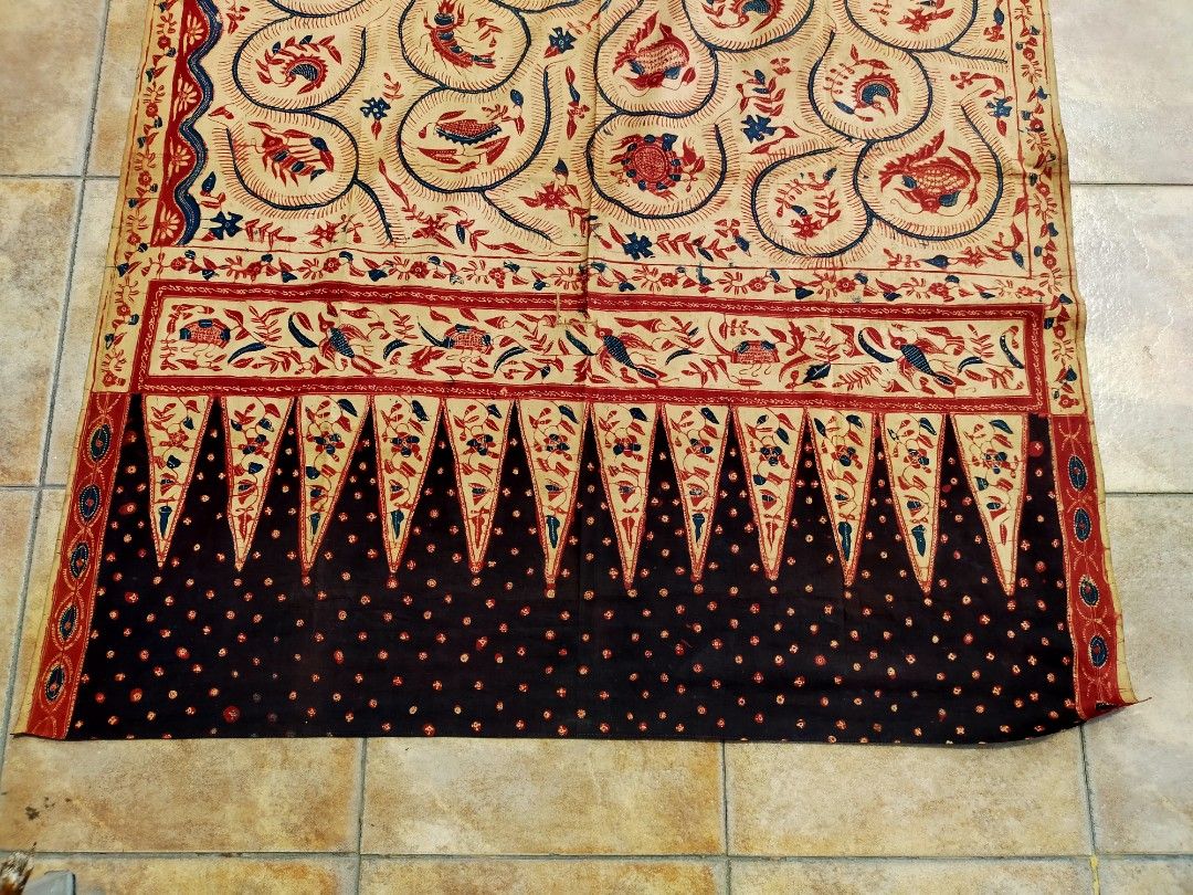 Kain Batik Tulis Lawas Laseman Motif Ganggeng Pesisir, Antik, Pajangan ...
