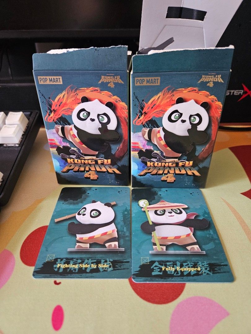 Kung fu panda popmart, Hobbies & Toys, Toys & Games on Carousell