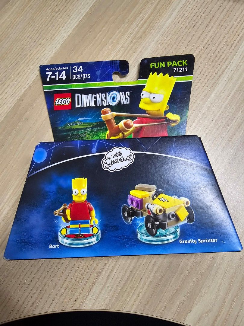 Lego 71211 Bart Simpson Fun Pack, Hobbies & Toys, Collectibles ...