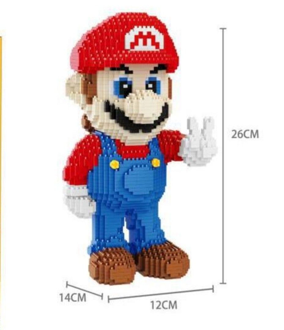 LP Mario bricks 2250pcs, Hobbies & Toys, Toys & Games on Carousell