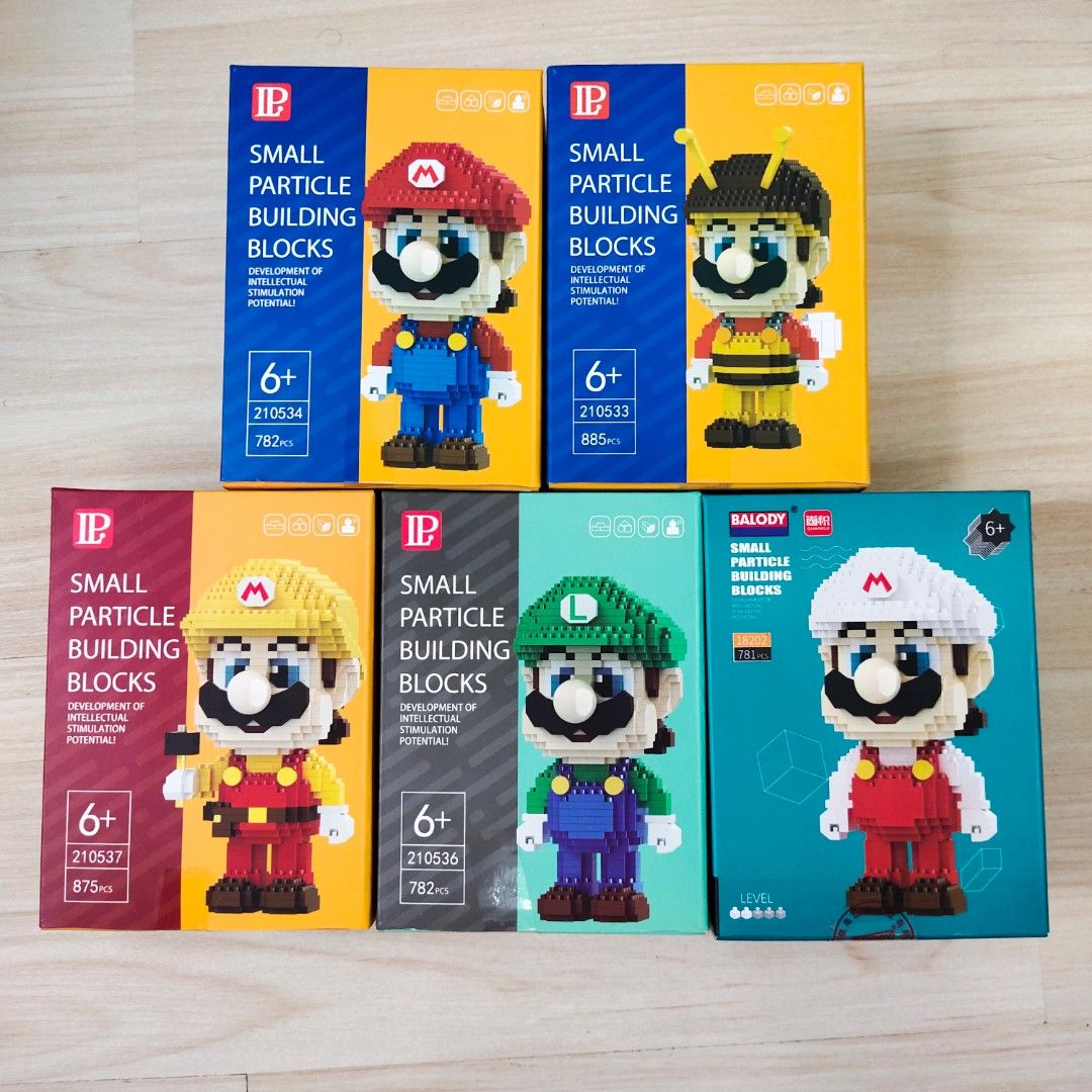 LP/Balody Mario bricks (781-885 pcs), Hobbies & Toys, Toys & Games on ...
