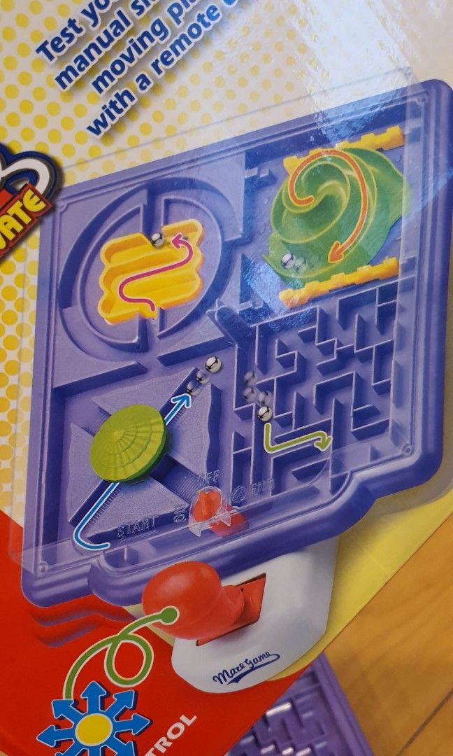 Marble Maze Game (hand control), Hobbies & Toys, Toys & Games on Carousell