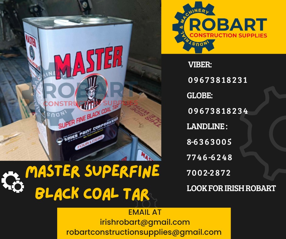 master superfine black coal tar, Commercial & Industrial, Construction ...