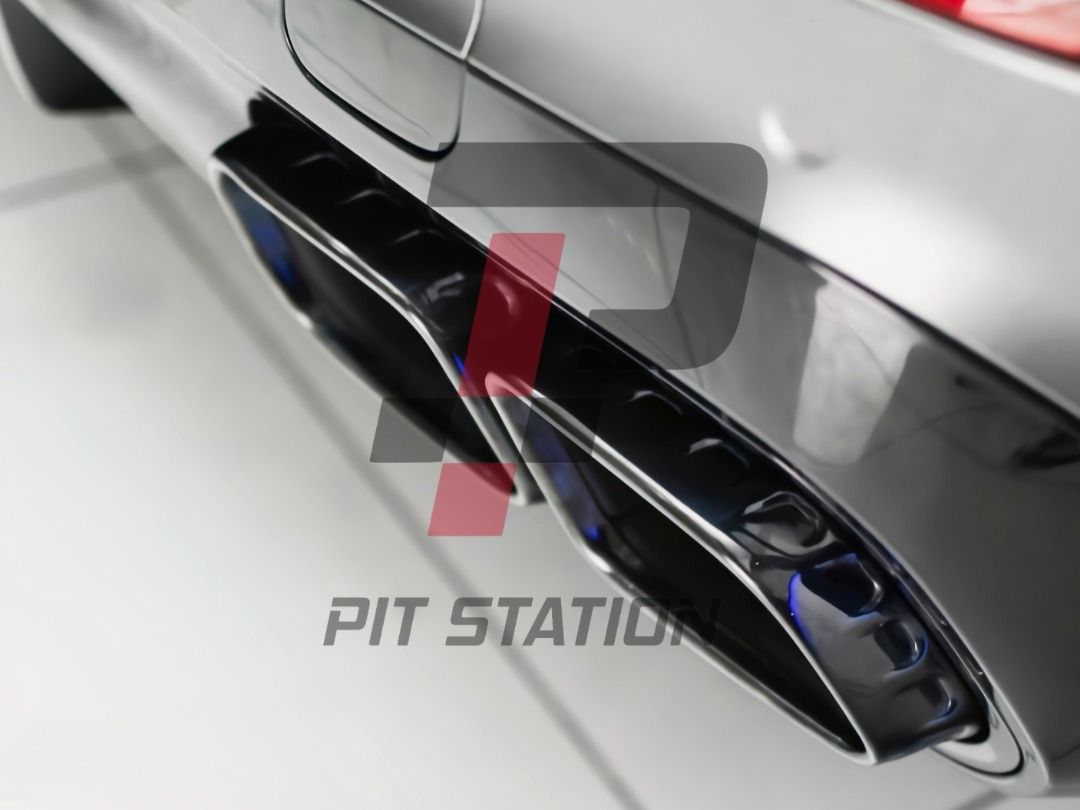 Mercedes Benz 平治 W206 C200/C300/C400/C43 Upgrade 升級 C63 Rear Diffuser 尾 ...