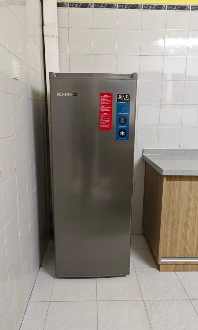 Midea Upright Freezer (light used), TV & Home Appliances, Kitchen ...