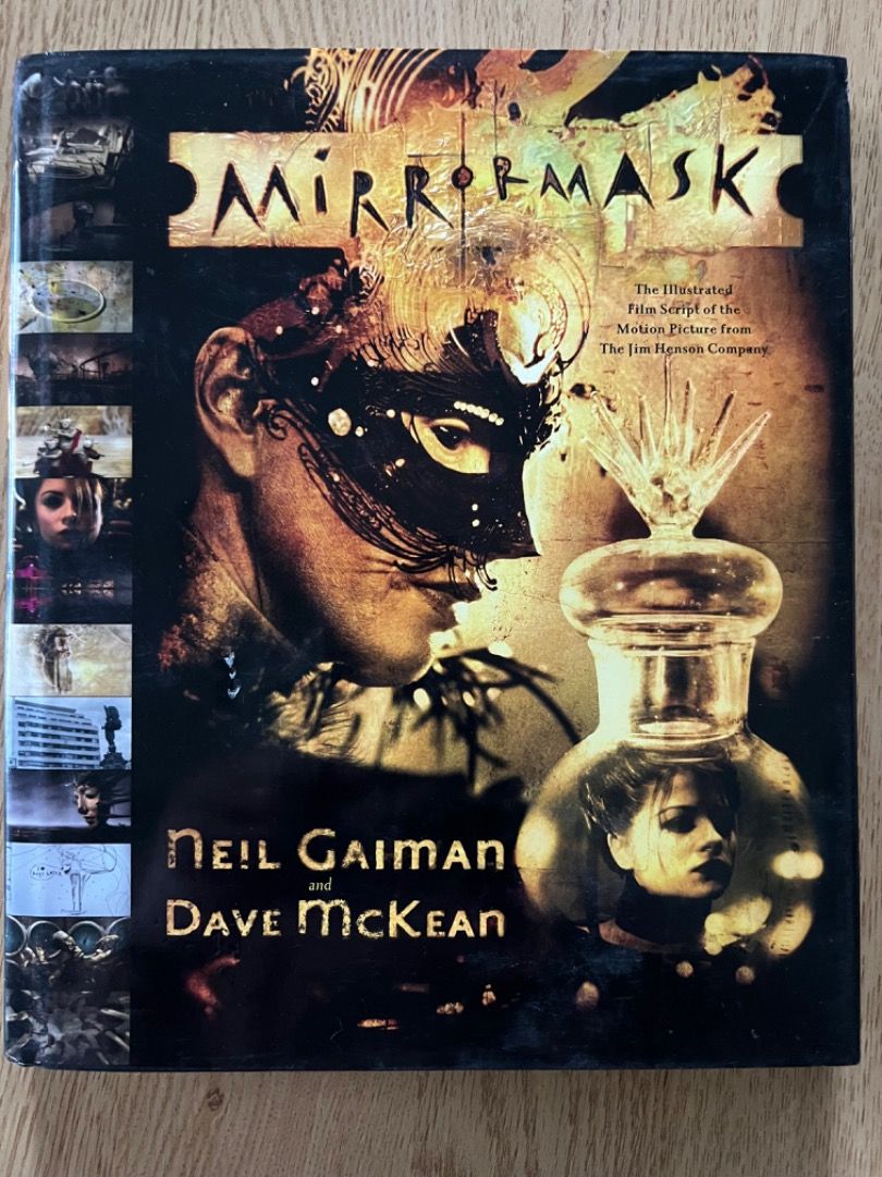 Mirrormask - Illustrated Script HC by Neil Gaiman and Dave McKean ...