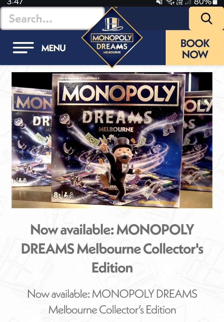 Monopoly Limited Edition Dream Melbourne Set, Hobbies & Toys, Toys ...
