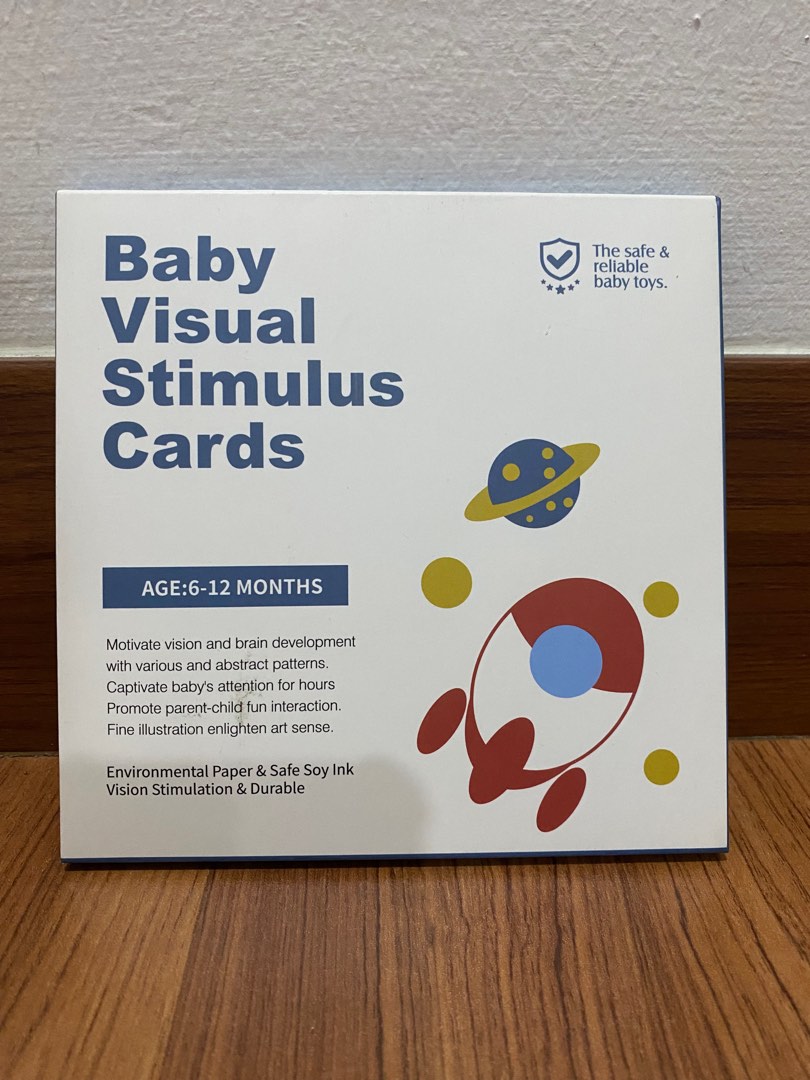 Montessori Baby Flash Card Baby Visual Stimulus Cards 0-36 Months ...