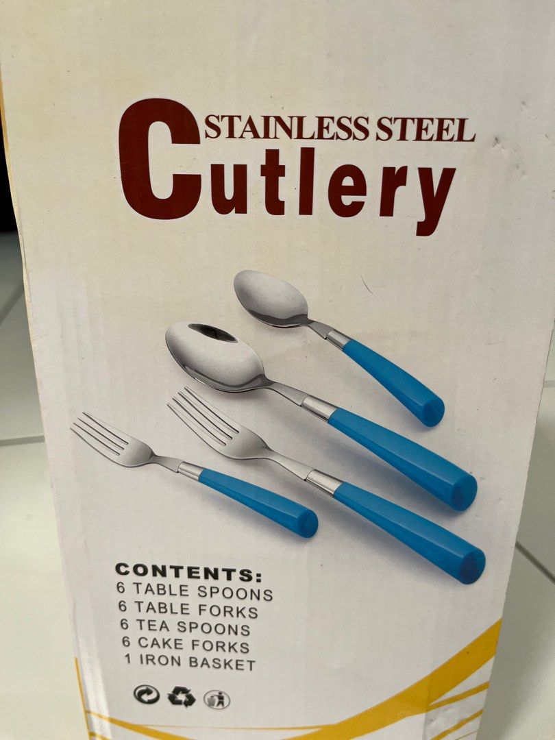 Nakami Stainless Steel Cuttlery - Set Sendok, Kitchen & Appliances di ...