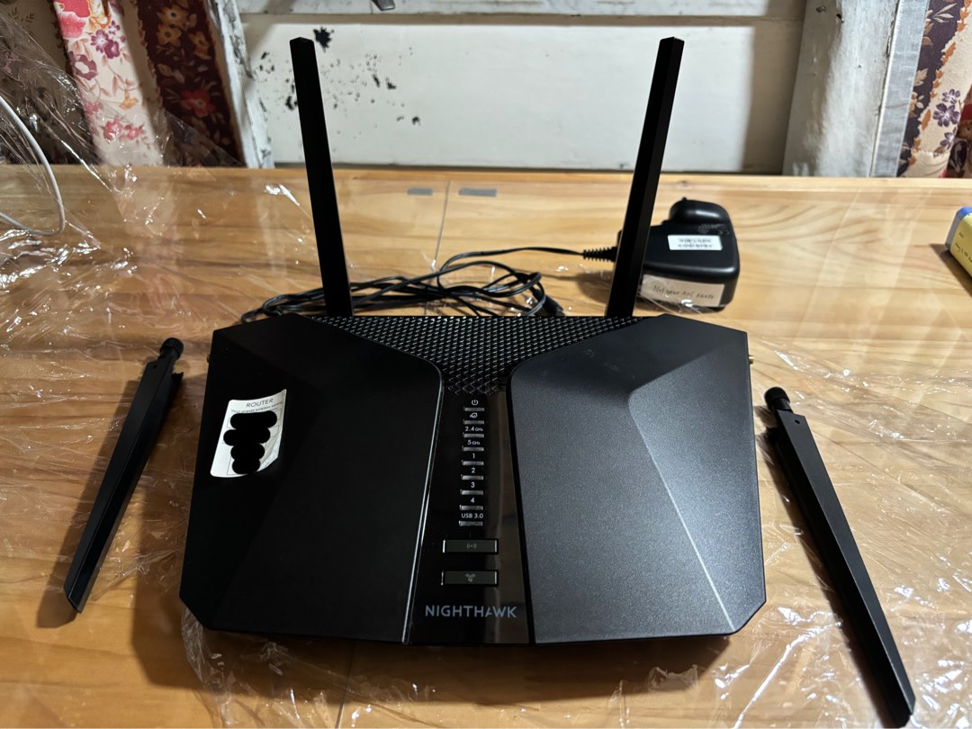 NETGEAR RAX50 WiFi6 Router 路由器 (Nighthawk AX6 AX5400), 電腦＆科技, 電腦周邊及配件 ...