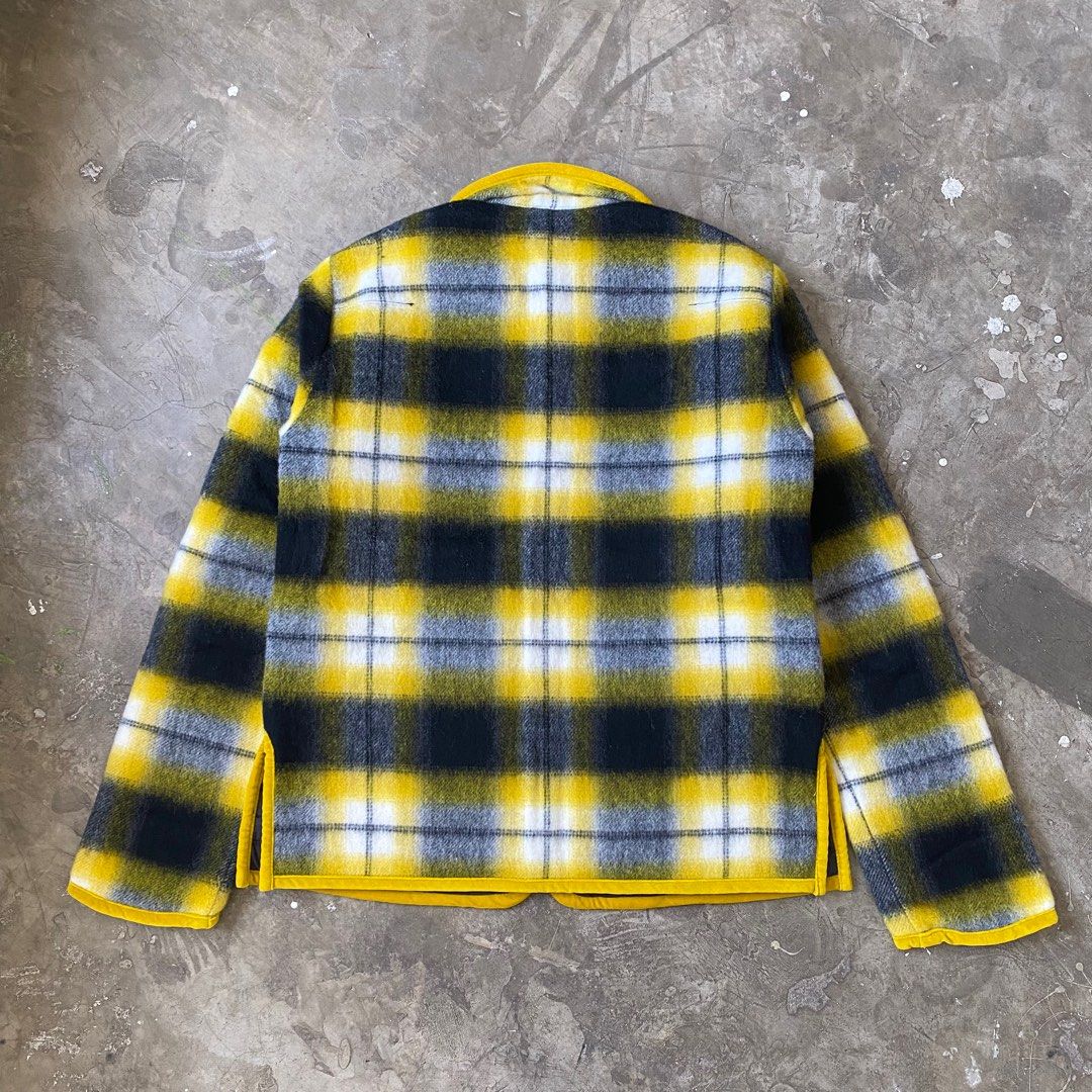 Number Nine - 2009 Reversible Plaid Wool Jacket, Men's Fashion, Coats ...
