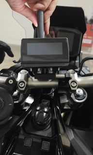 OBU installation with custom make brackets, Car Accessories ...