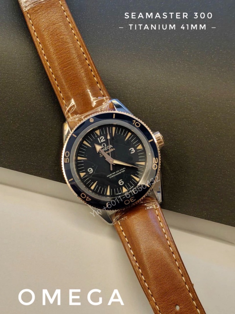 Omega Seamaster 300 Titanium 41mm New full set (2022 year) 欧米茄 海马系列 钛 ...