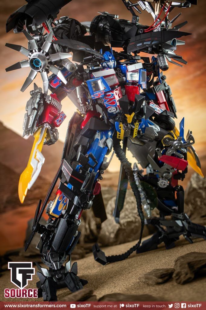 Optimus Prime Jetfire collection - Hasbro - Threezero - Masterpiece ...
