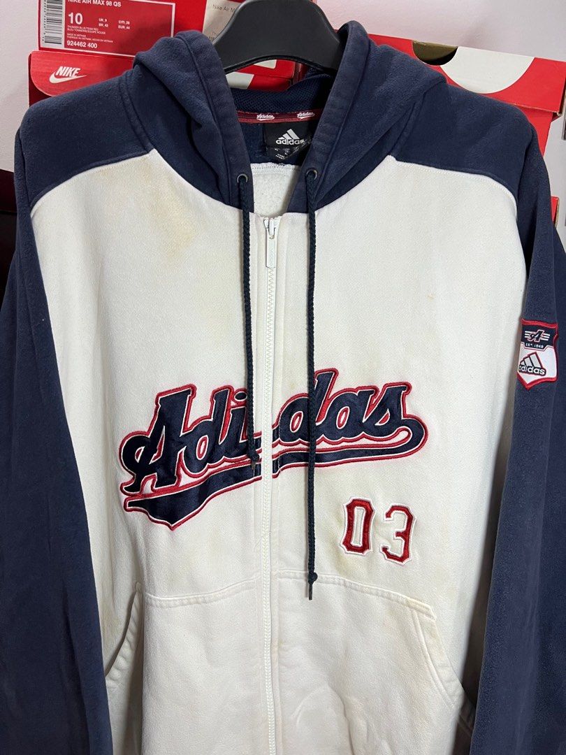 ORIGINAL ADIDAS SCRIPT GRAPHIC HOODIE, Men's Fashion, Tops & Sets ...