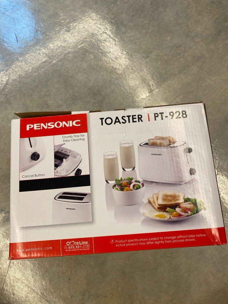Pensonic Toaster PT928, TV & Home Appliances, Kitchen Appliances, Ovens ...