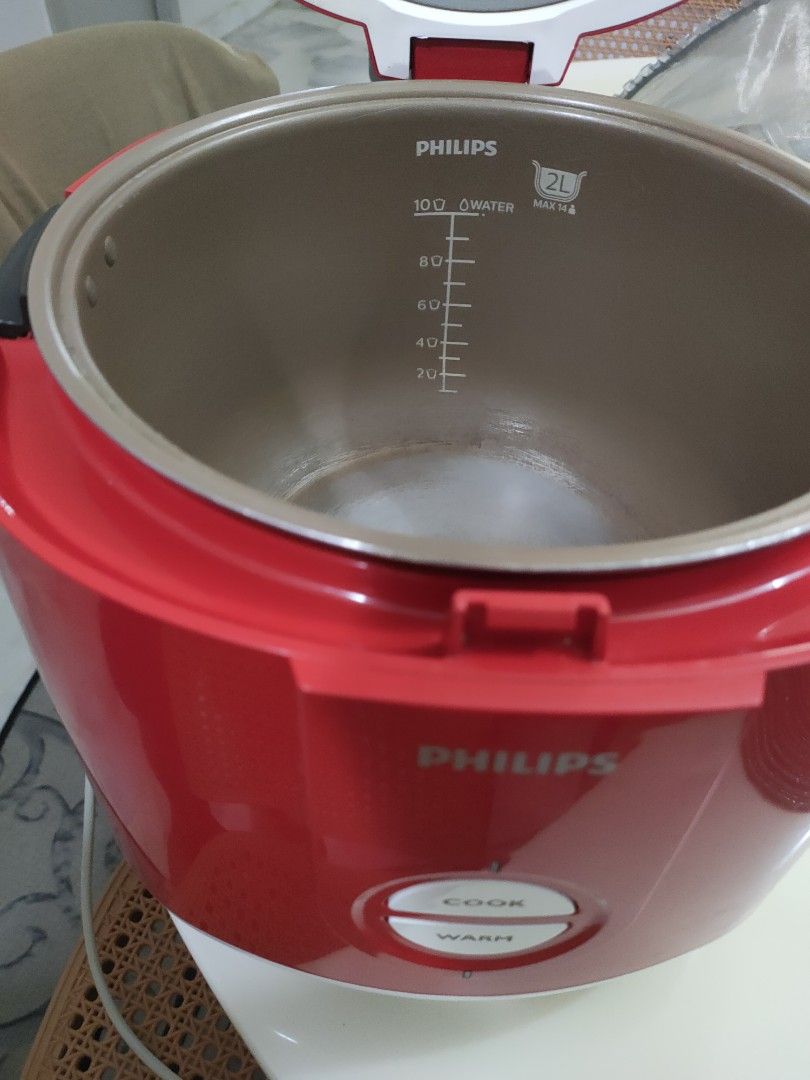 Philips Rice Cooker 2L, TV & Home Appliances, Kitchen Appliances ...
